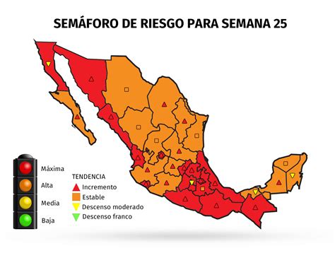 Mapa del coronavirus en México de junio la riesgosa transición a semáforo naranja con más de