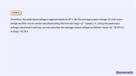 solved a sinusoidal voltage source of 12 vrms of 50 hz is connected to