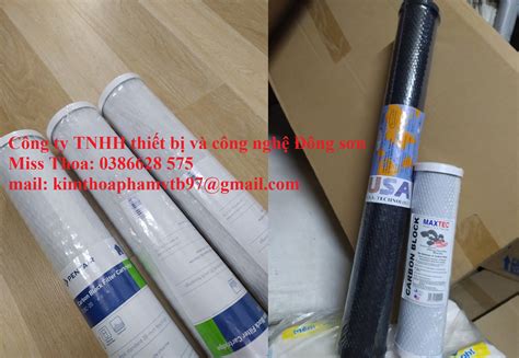 Lõi Than Hoạt Tính Xử Lý Nước
