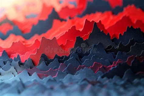 Abstract Elegance Layered Patterns In Gradient Tones Stock Image