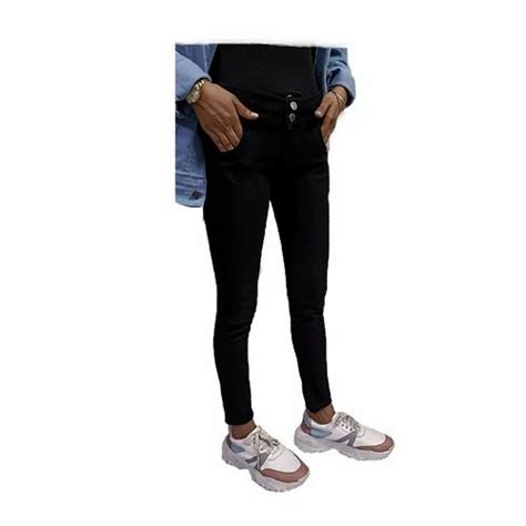 Black Girls Denim Jeans At ₹ 250piece New Delhi Id 2853138621262