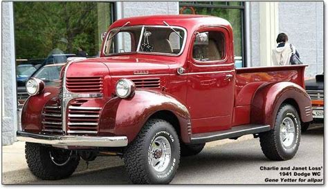 1941 Dodge Classic Trucks Classic Cars Trucks Classic Chevy Trucks