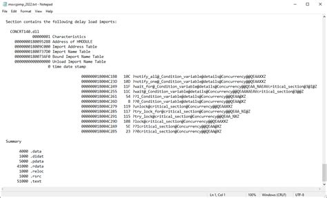 Dependency Relationship Between Msvcp140dll And Concrt140dll Microsoft Qanda