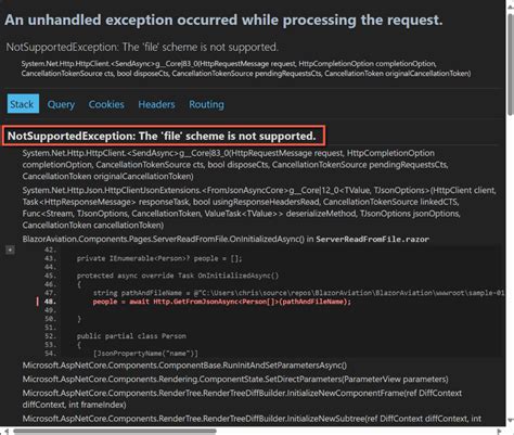 Read Json File From Disc Aviation