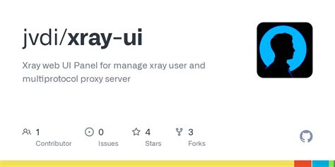 Github Jvdi Xray Ui Xray Web Ui Panel For Manage Xray User And Multiprotocol Proxy Server