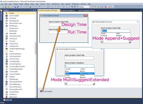 Vbnet การทำ Autocomplete ให้กับ Textbox Control ด้วย Syncfusion เว็บบอร์ดเปิดโค้ดต้นฉบับ