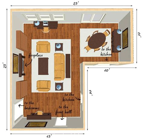 L Shaped Living Room Layout Ideas With 8 Different Floor Plans From House To Home L Shaped