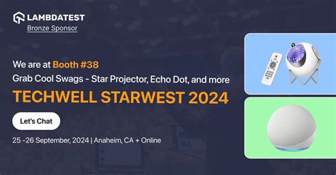 starwest softwaredevelopment ai lambdatestyourapps testautomation