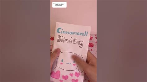 Cinnamoroll Blind Bag Blindbag Diy Cinnamoroll Papercraft Papersquishy Diycrafts Craft