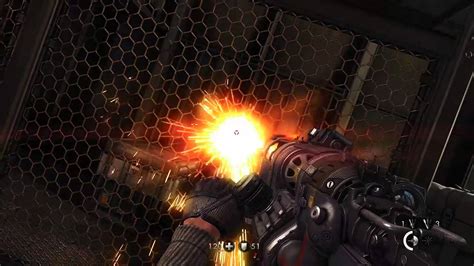 Wolfenstein The New Order Entire Wire Mesh Disappears When Using The