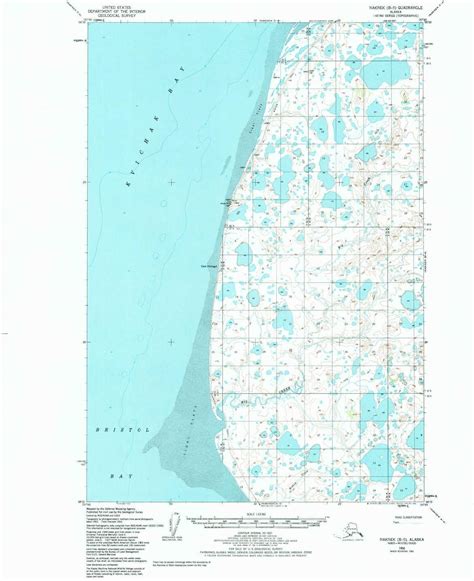 Yellowmaps Naknek B 5 Ak Topo Map 1 63360 Scale 15 X 15