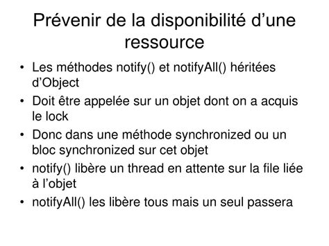Ppt La Programmation Concurrente En Java Powerpoint Presentation