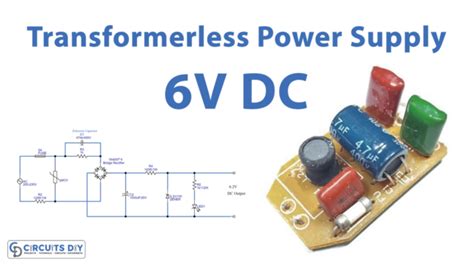 Transformerless Power Supply V Dc