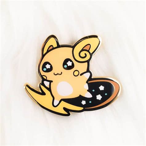 Pokemon Alola Raichu Enamel Pin Bonnies Lab