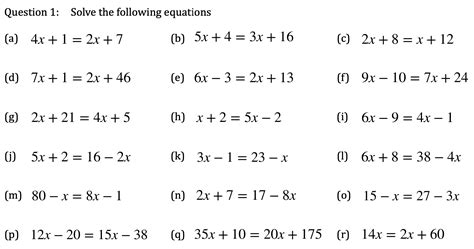 Algebra Questions