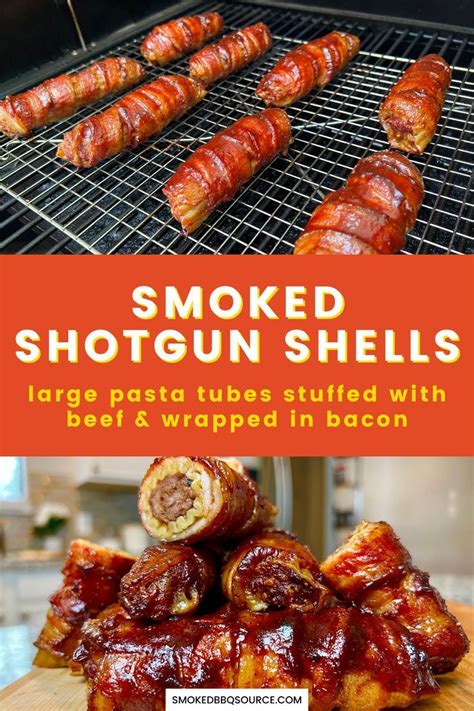 Smoked Shotgun Shells Recipe Pellet Grill Recipes Cheesesteak Egg