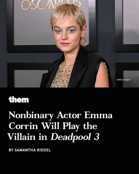 More Non Binary Representation In Hollywood This Time With Deadpool