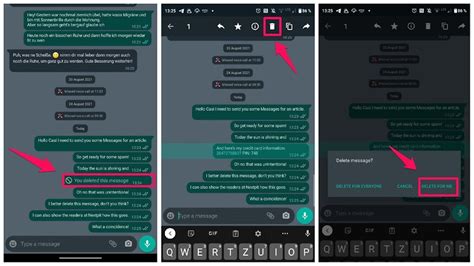 Deleting WhatsApp Messages Is It Just You Or Everyone Does It