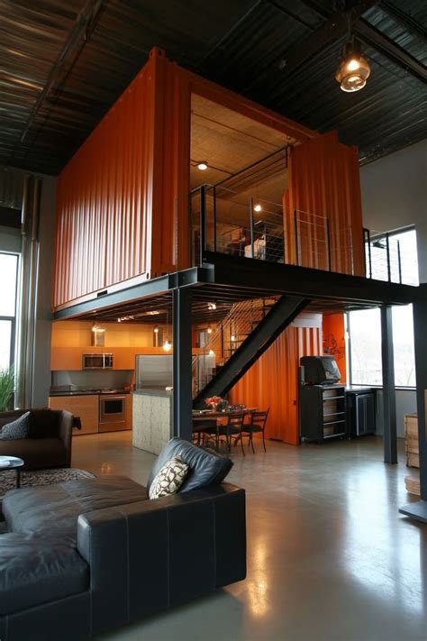 Shipping Container Loft Discover Clever And Creative Shipping Container Home Designs Th