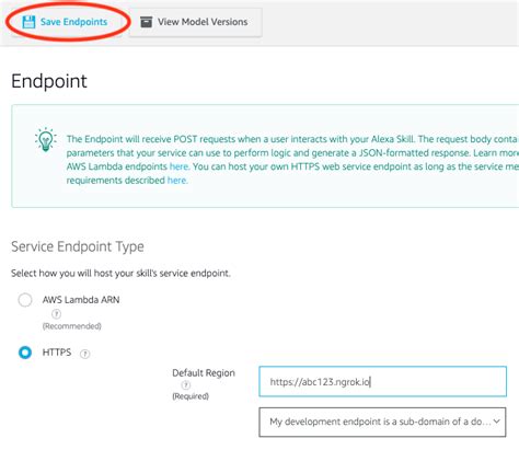 setup your local environment for debugging an alexa skill