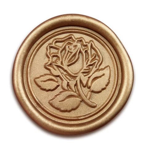 Elegant Gold Wax Seal Stickers For Ts Wax Seals Sticker Decor