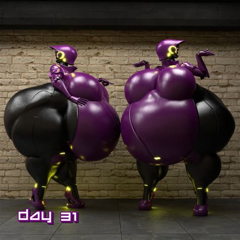 Rule 34 Belly Expansion Big Breasts Breasts Fat Female Haydee Haydee Game Hyper Hyper Belly