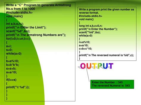 Control And Looping Statements In C Powerpoint Slides Learnpick India