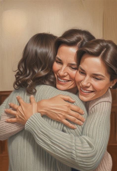 Hugging My Favorite Aunts By Aiart1st On Deviantart