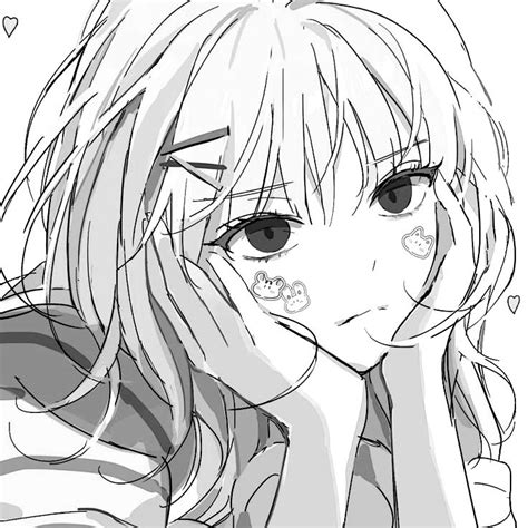 Aesthetic White Anime Pfp