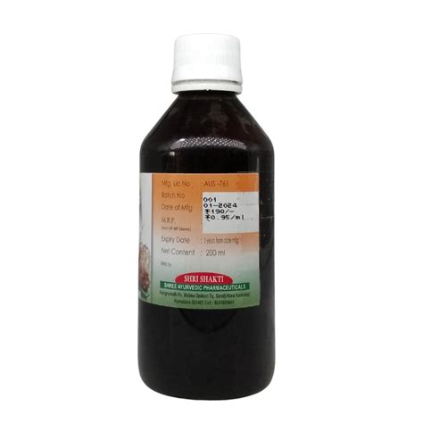 Buy Acitone Syrup 200ml Shree Shakti