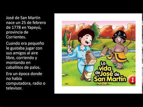 Cómo Fue La Vida De San Martín Explicada Para Niños