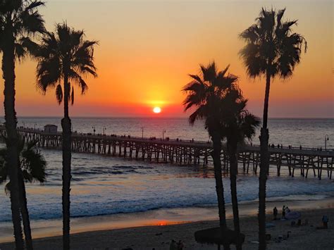 Sunset California San Clemente Pier That Lucky Ol Sun Ke Flickr