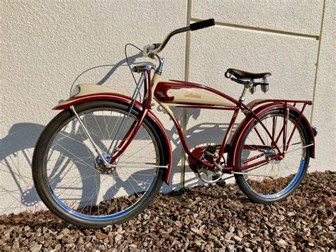Sold Early Postwar Schwinn Autocycle C Serial Ba 107 Loaded Full