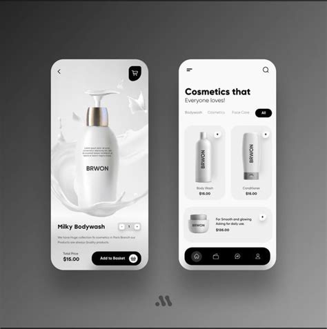 Cosmetic Mobile App Ux Ui Design Artofit