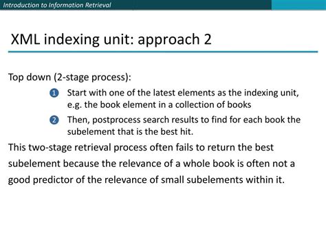 Ppt Xml Retrieval Powerpoint Presentation Free Download Id1787475