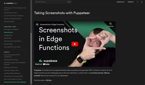 Two Menu Items Are Referring To Same Link In Supabase Docs · Issue