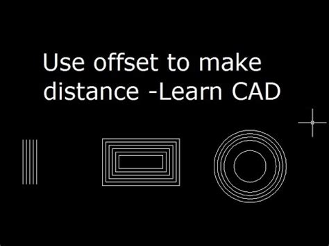 How To Use Offset Command In AutoCAD YouTube