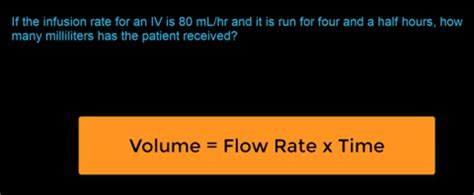 IV Flow Rate Calculations How To Solve Important Examples