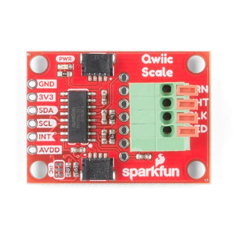 sparkfun nau7802 load cell amplifier 24 bit bastelgarage elektronik online shop