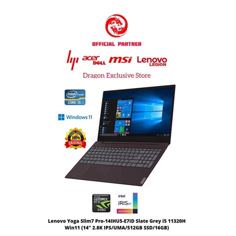Jual Lenovo Yoga Slim Itl Lcid Orchid I G Win Fhd Ips Uma Gb Ssd Gb