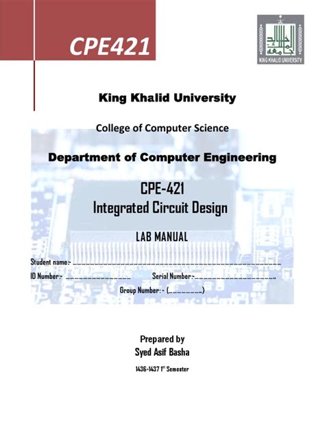 Vhdl Labmanual Pdf Vhdl Hardware Description Language
