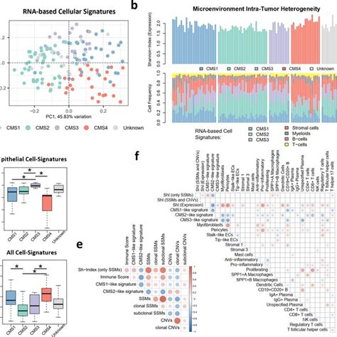 Microenvironment Inter And Intra Tumor Heterogeneity Of Crc A Download Scientific Diagram