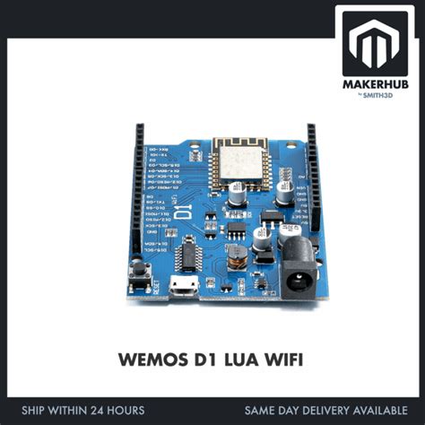 Arduino Wemos Compatible Wemos D1 Wifi Uno Esp8266 Iot Project Makerhub Malaysia Robotic