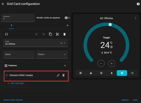 Add Options To Thermostat Card Configuration Frontend Home Assistant Community
