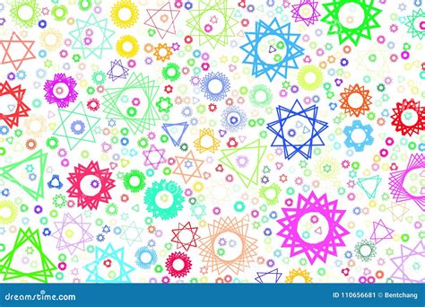 Shape Pattern Background For Graphic Design Stock Vector Illustration Of White Style 110656681