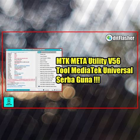 Download Mtk Meta Utility Versi 56 Tool Bypass Mediatek Universal Serba Guna Perangkat Lunak