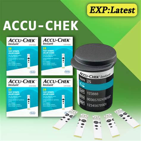 Accu Chek Instant Blood Glucose 50100pcs Test Strips Expirylatest