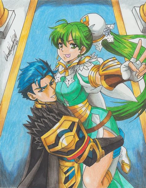 Lyn And Hector Fire Emblem And More Drawn By Ravernclouk Danbooru