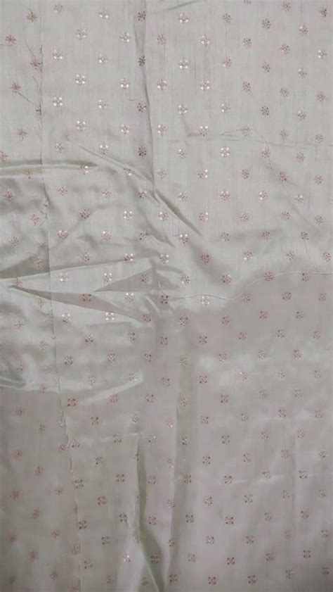 200 Gsm White Sequin Satin Fabric At Rs 150 Meter Satin Fabrics In