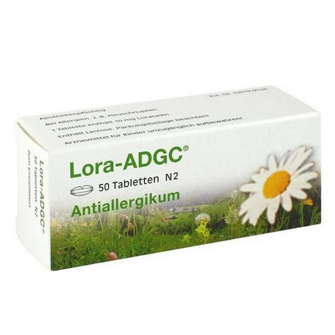 Lora Adgc Tablets 10 Mg 50 Pcs World Wide Shop